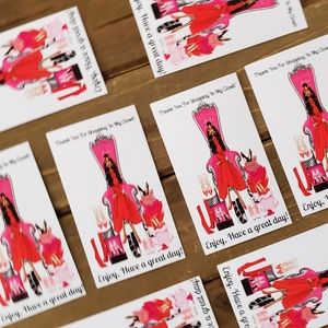 Office | Thank You Cards Business Card Size3x2 Inch Cards | Poshmark